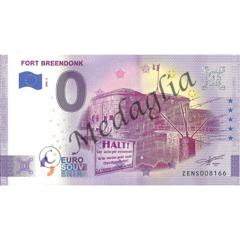 BELGIQUE - Fort Breendonk - 2020-2 Anniversaire