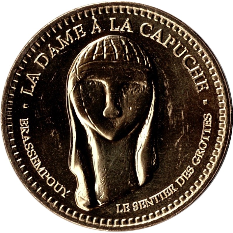 BRASSEMPOUY - La Dame de Brassempouy 2 (La Dame à la capuche) / MONNAIE ...