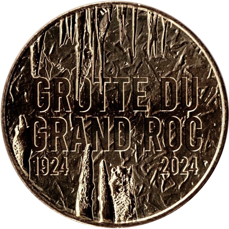 LES EYZIES-DE-TAYAC - La Grotte du Grand Roc 2 (1924 - 2024) / MONNAIE ...