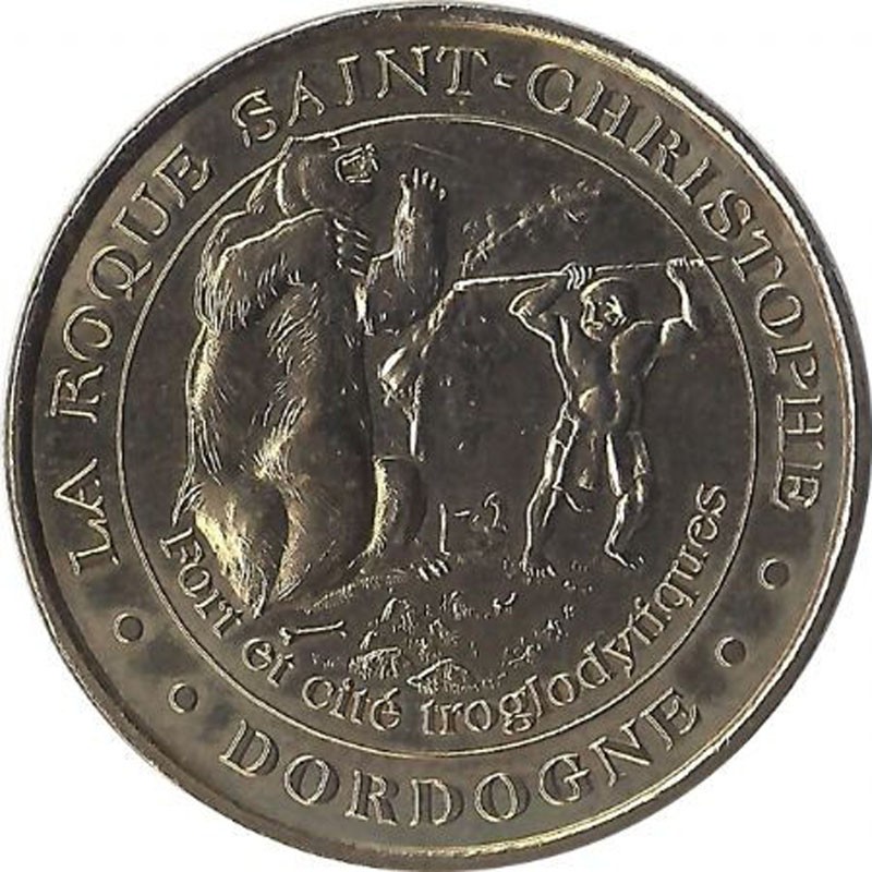 PEYZAC LE MOUSTIER - La Roque Saint Christophe / MONNAIE DE PARIS / 2001