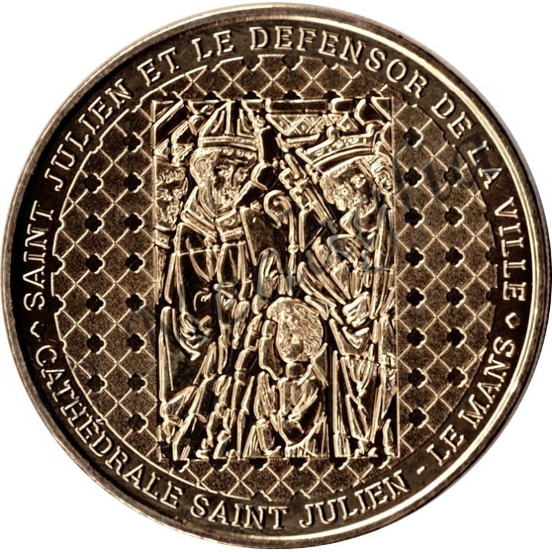 LE MANS - Cathédrale Saint Julien (st Julien et le defensor de la ville ...
