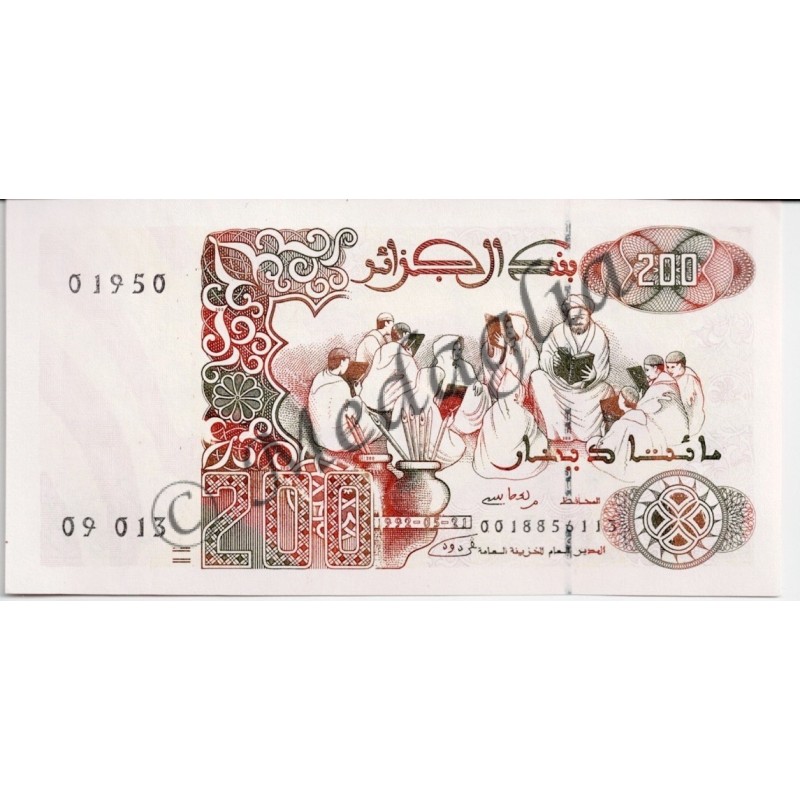 Algérie - 200 Dinars 1992